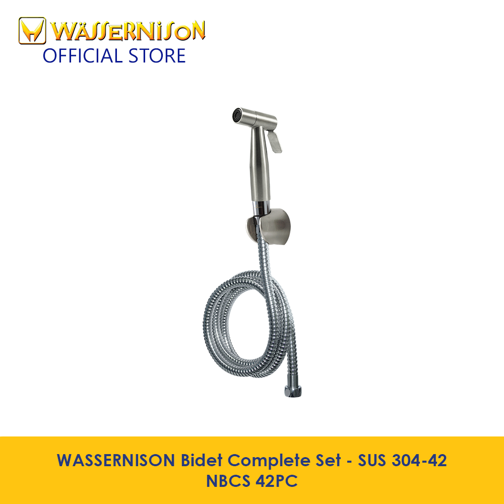 Wassernison Bidet Complete Set - SUS 304-42 | Lazada PH