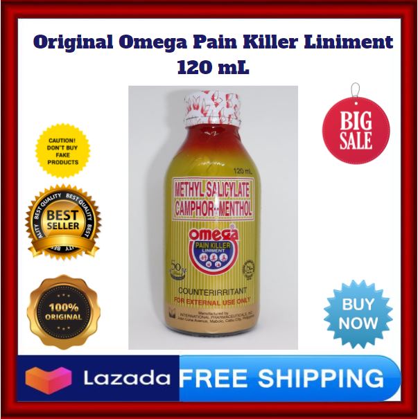 Original Omega Pain Killer Liniment 120 mL | Lazada PH