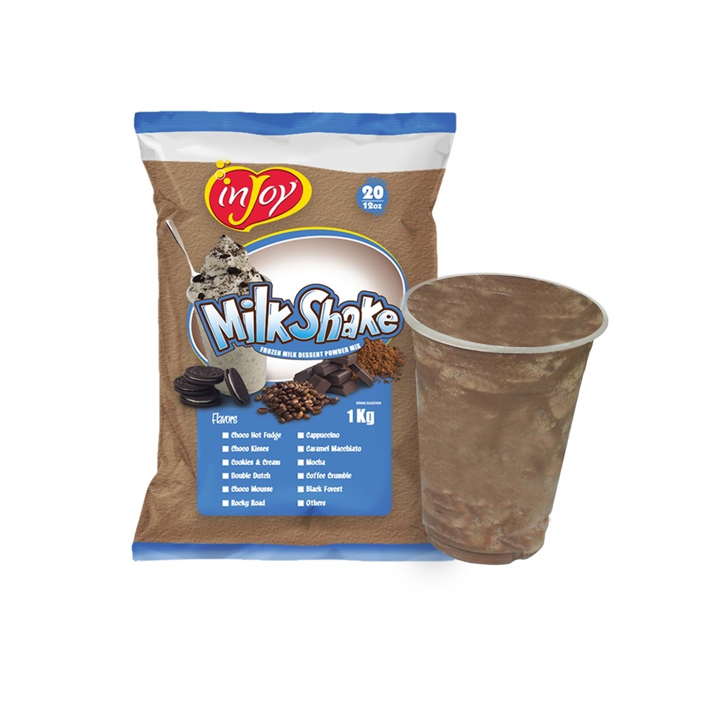 Go Food inJoy Chocolate Hot Fudge Milk Shake Premium Milk Shake Powder ...
