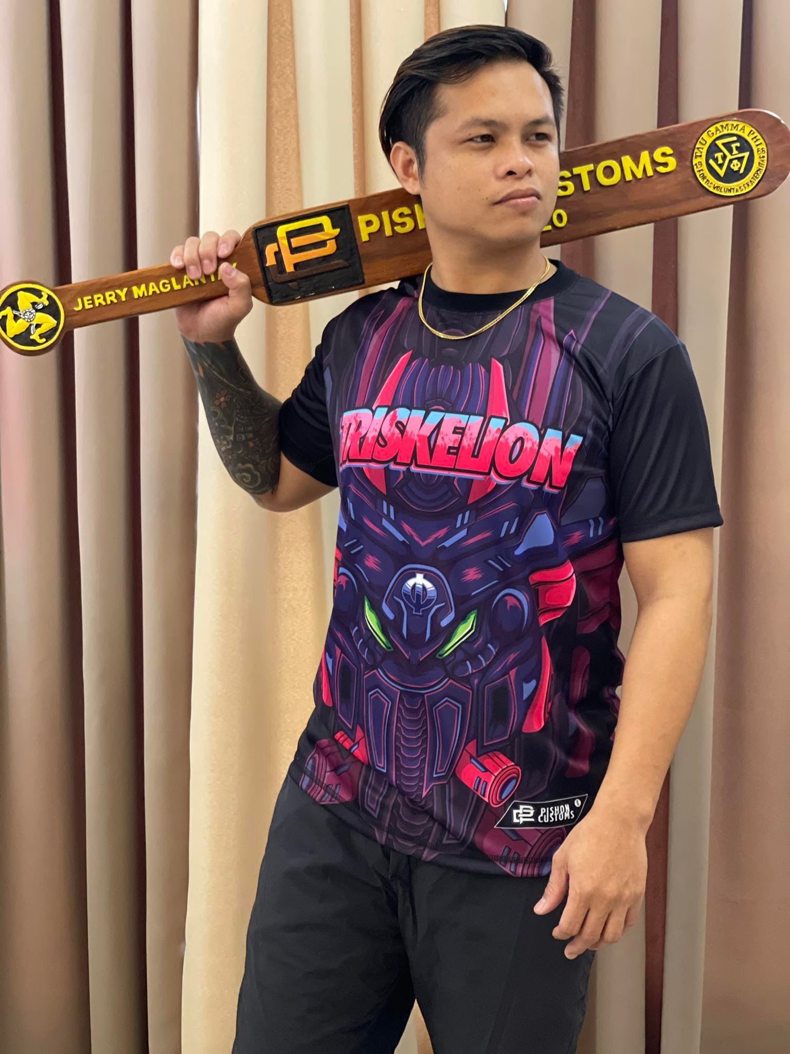 Triskelion V.26 Full Sublimation Frat Shirt - TGP V.26 | Lazada PH