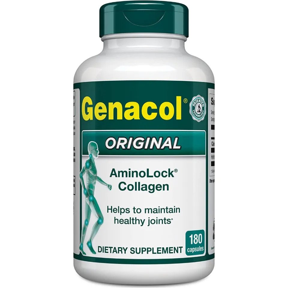 Genacol AminoLock Collagen 400mg, 180 Capsules for Healthy Joints ...