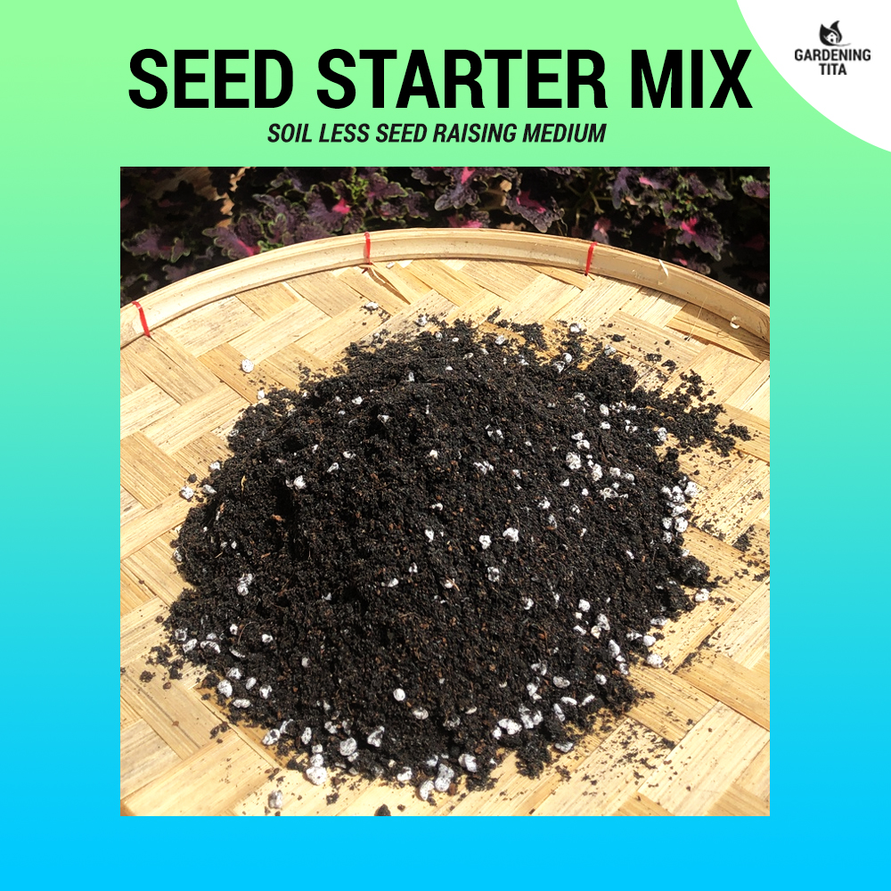 (1L) Gardening Tita Seed Starting Mix / Seed Germination Mix / Soil ...