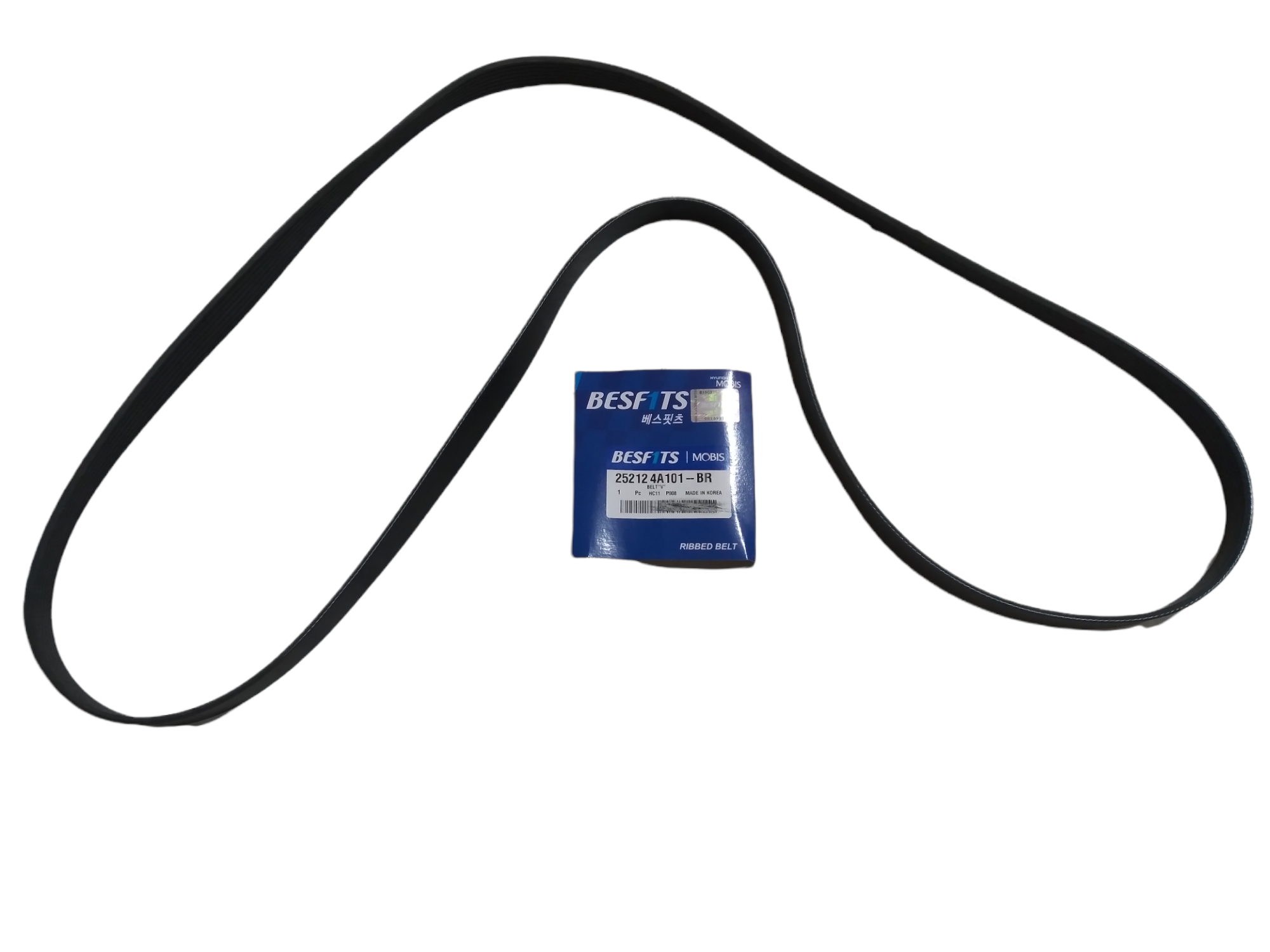 252124A101-BR = 252124A700 FAN BELT ( 7PK2268 ) HYUNDAI GRAND STAREX ...
