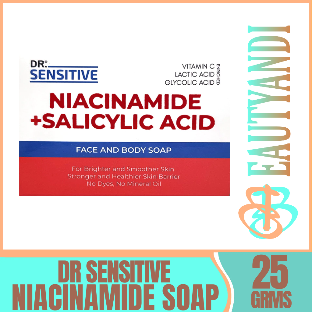 DR SENSITIVE Niacinamide & Salicylic Acid Soap 120g - Face and body ...