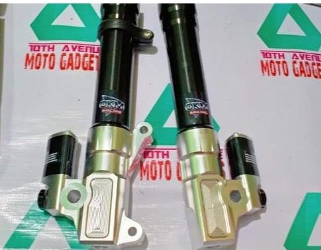 OKM RACING FRONT SHOCK FOR HONDA CLICK V3/ V1/V2/BEAT Fi V2/SCOOPY ...