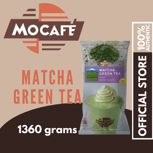 Mocafe Matcha Green Tea Frappe Powder 1.36Kg | Lazada PH