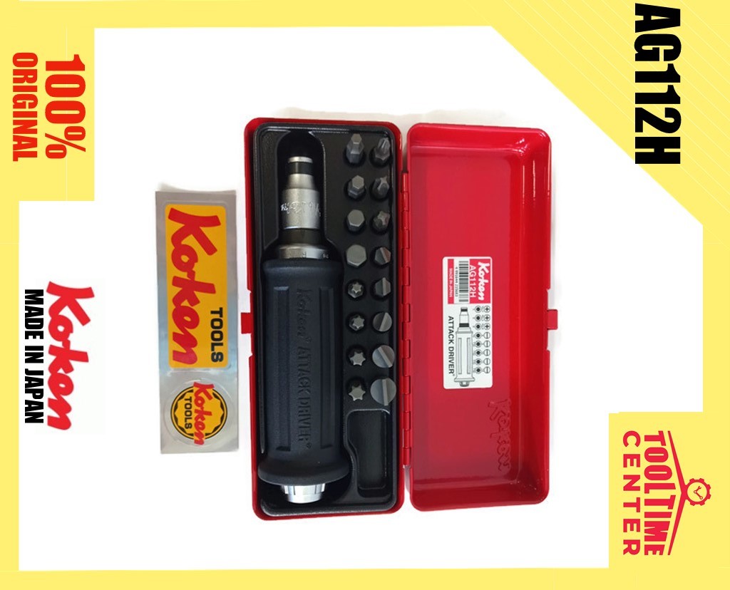 Koken 18pc. Attack Driver Set Model AG-112H Made in Japan | Lazada PH