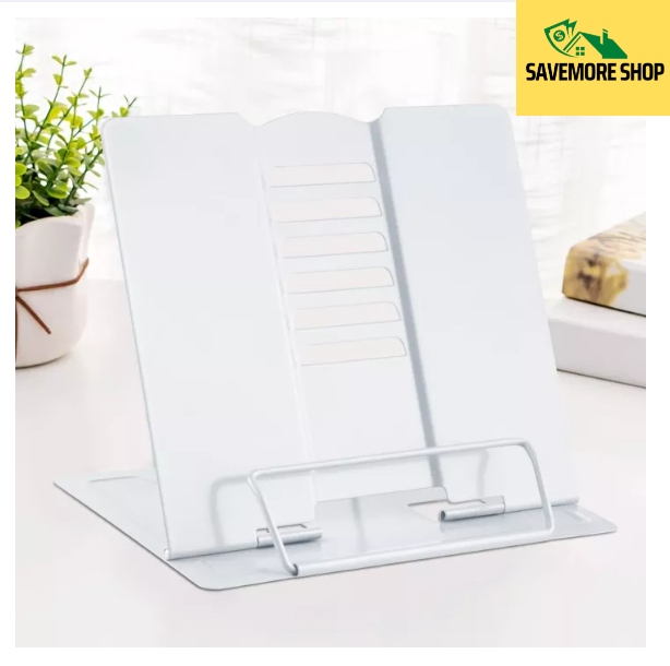 Savemore Shop-Metal Book Holder Reading Frame Adjustable Angle ...