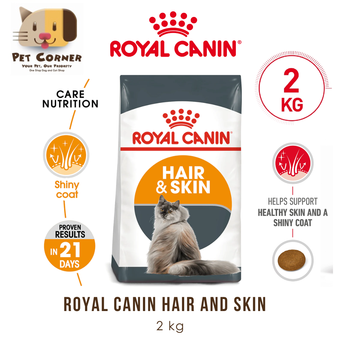 Royal Canin HAIR and SKIN Care 33 2kg ORIGINAL PACKAGING Cat Feline SPT ...