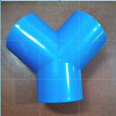 Pvc Blue cross Tee / 4 way Tee / 1-1/4, 1-1/2, 2inch | Lazada PH