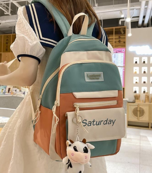GLORY SHOP New Large Capacity School bag Female Student Backpack Simple ...