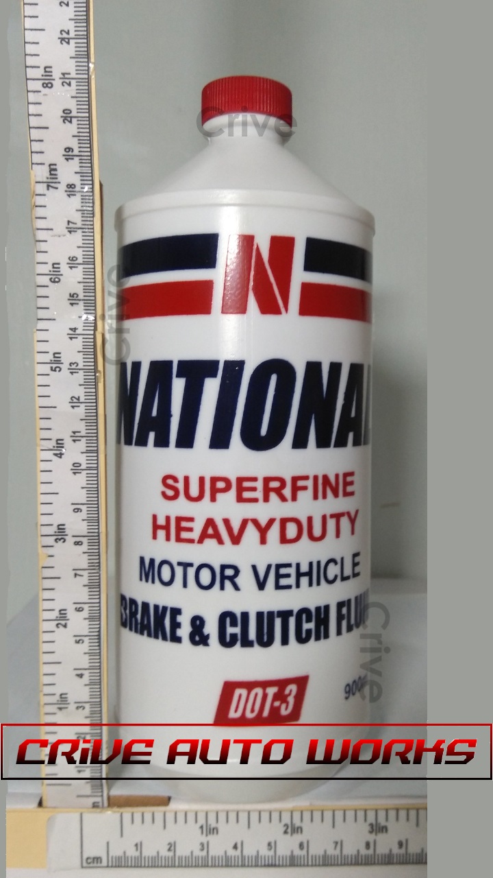 National Brake and Clutch Fluid (900ml) DOT-3 | Lazada PH