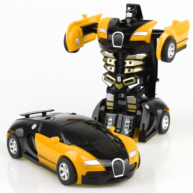 Children Transformers Boy Toy Transformers Car Robot Police Car | Lazada PH