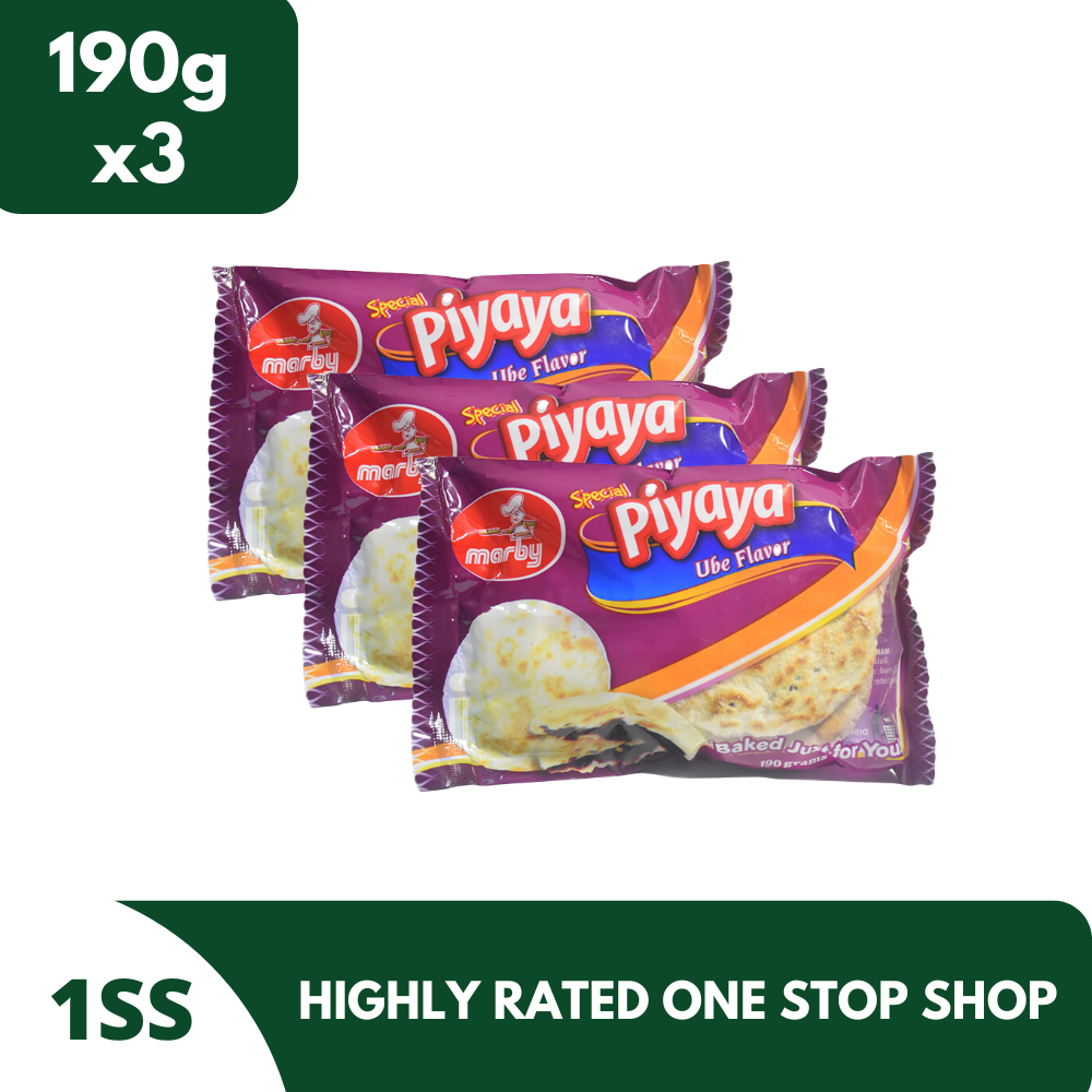 Marby Piaya Ube Flavor Set of 3 | Lazada PH