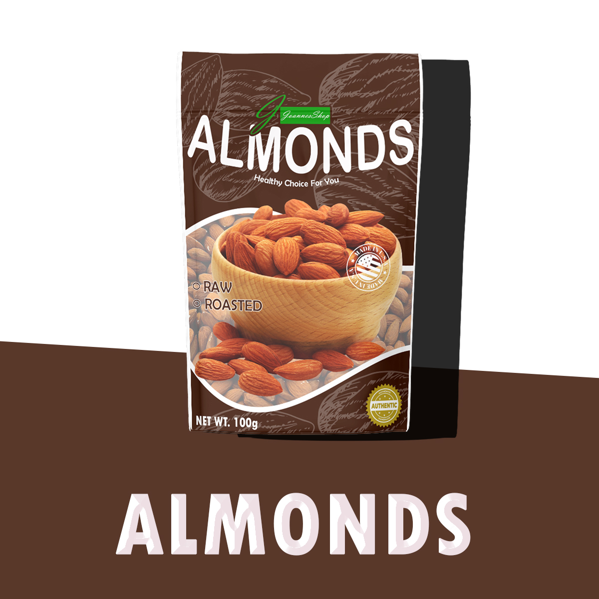 ALMONDS RAW WHOLE - RETAIL PACK (almond) | Lazada PH
