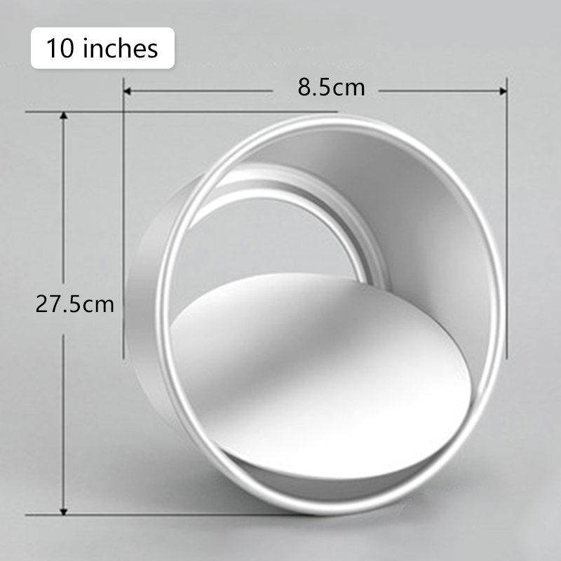 Cake Mold Aluminium Alloy Round DIY Cakes Pastry Mould Baking Anodized ...