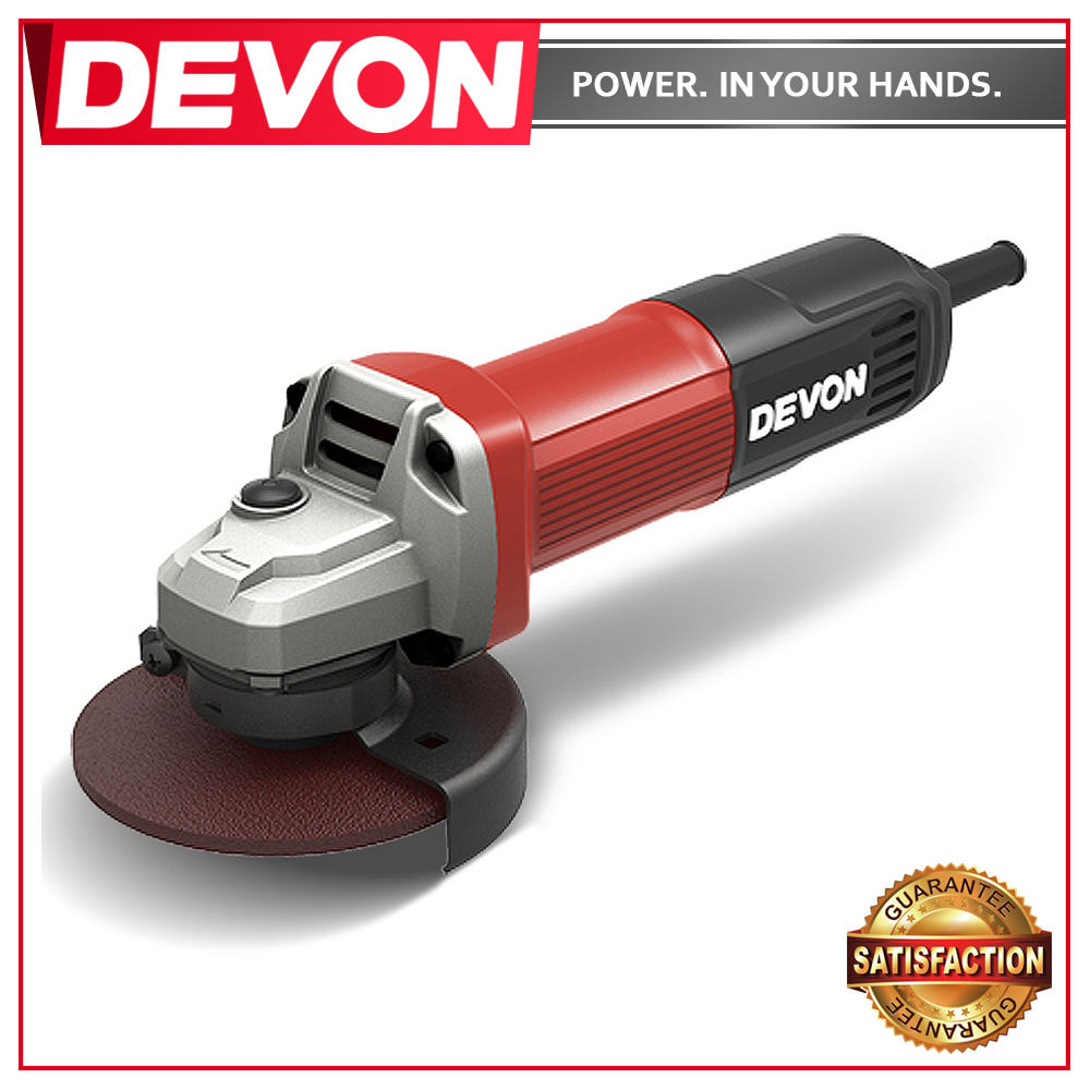 Devon 100mm Short Handle Angle Grinder Electric Grinder 2835-7-100B ...