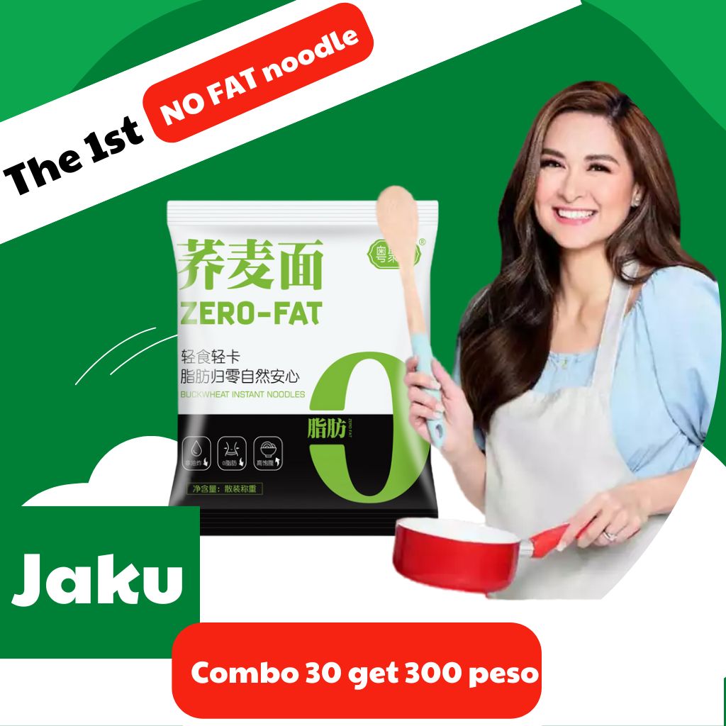 Jaku Zero Buckwheat Instant Noodle No Fat Japanese Noodle Mixed Grain ...