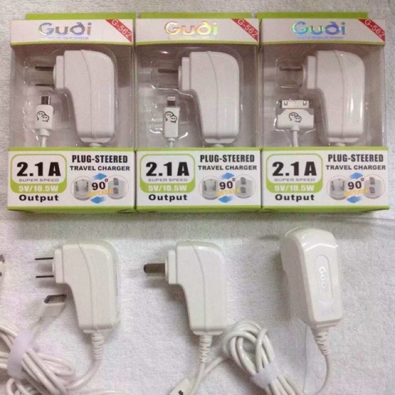 【Ready Stock】 Gudi Universal 2.1A Fast Super Speed Charger Light 90 ...