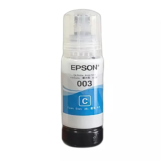 Epson 003 Original Ink Bottle Set of 4 Colors Black, Cyan, Yellow ...