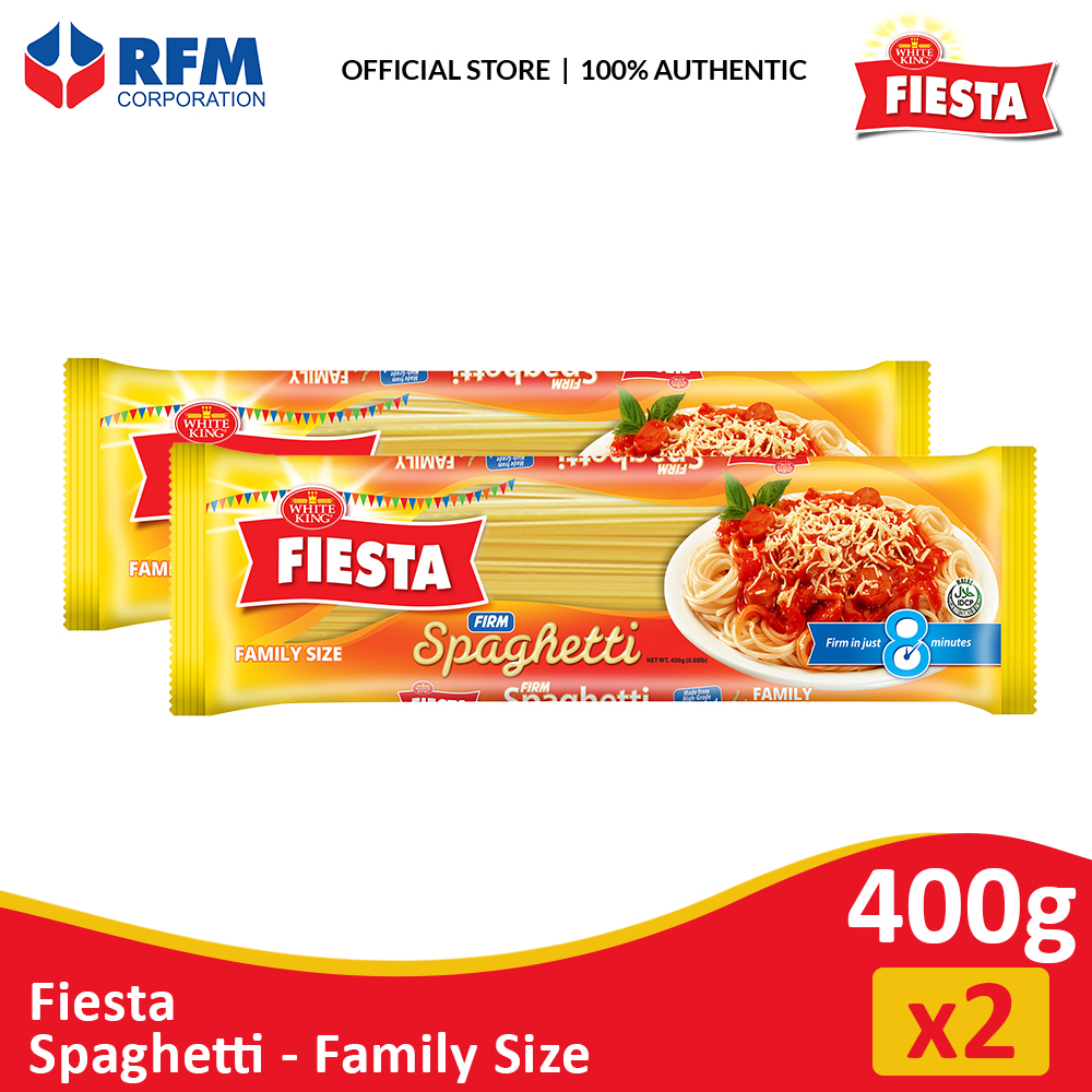 Fiesta Spaghetti – Family Size 400g - Set of 2s | Lazada PH