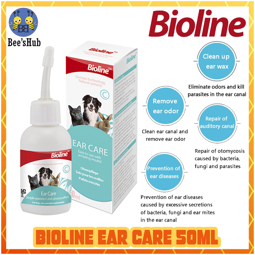 BIOLINE Ear Mite Treatment 30ml for Dogs & Cats | Lazada PH