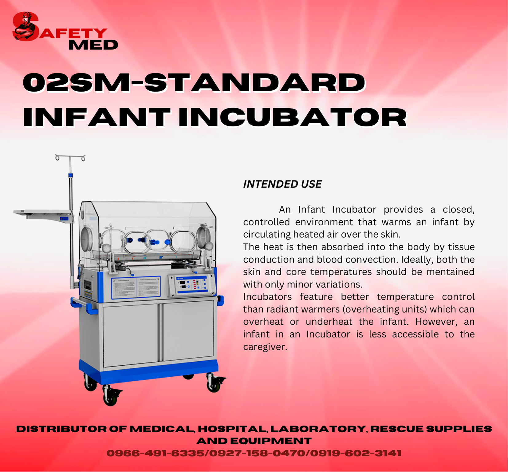 INFANT INCUBATOR SM02 STANDARD | Lazada PH