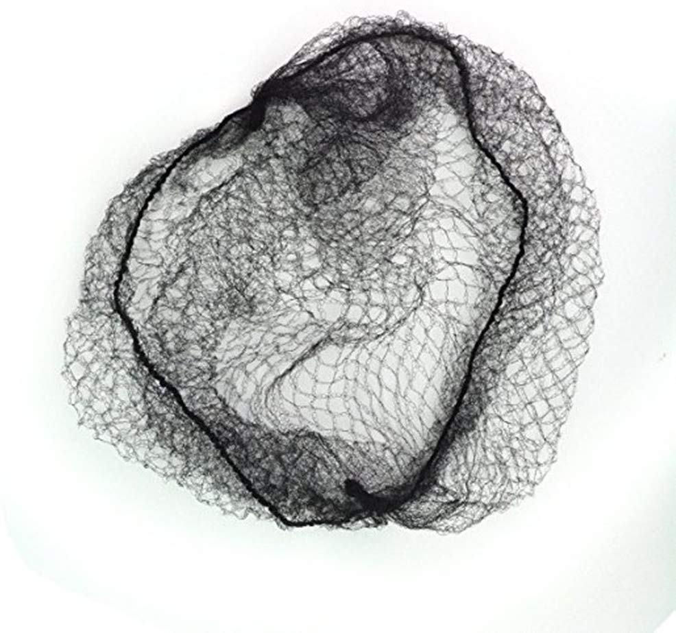 (1 Pack / 12 PCS) Hair Nets Invisible Elastic Edge Mesh, Lightweight ...