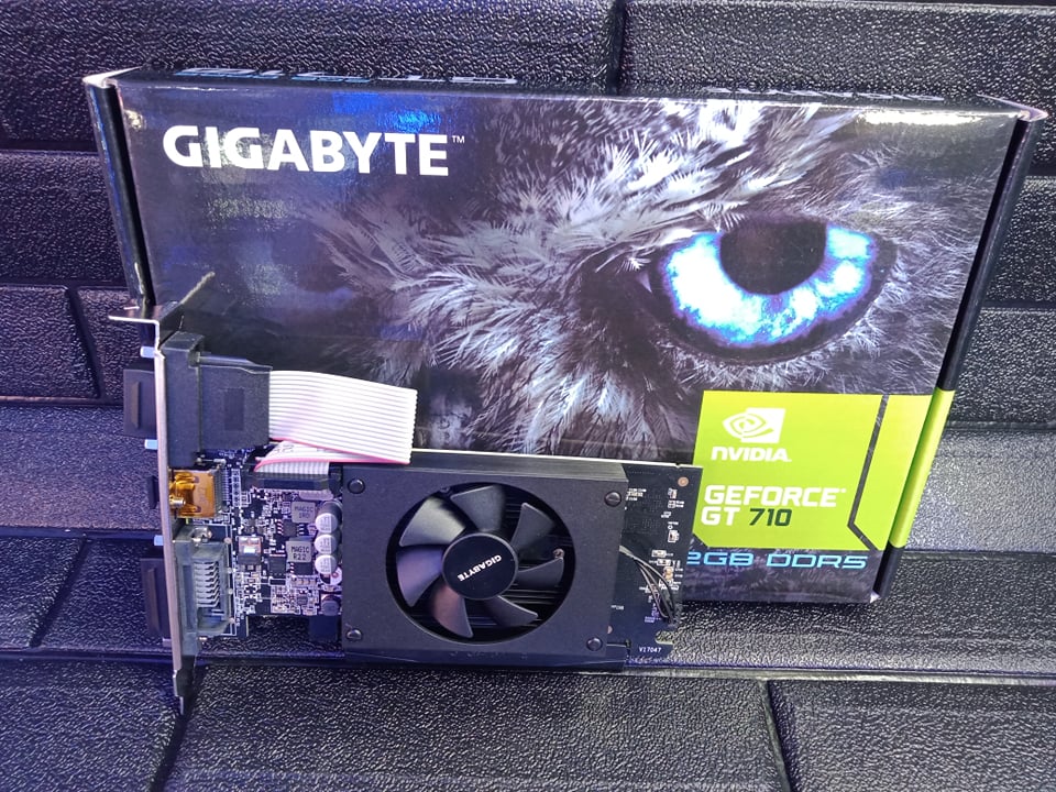 Gigabyte GT710 2GB GDDR3 64bit DVI/HDMI (shaqnet) | Lazada PH