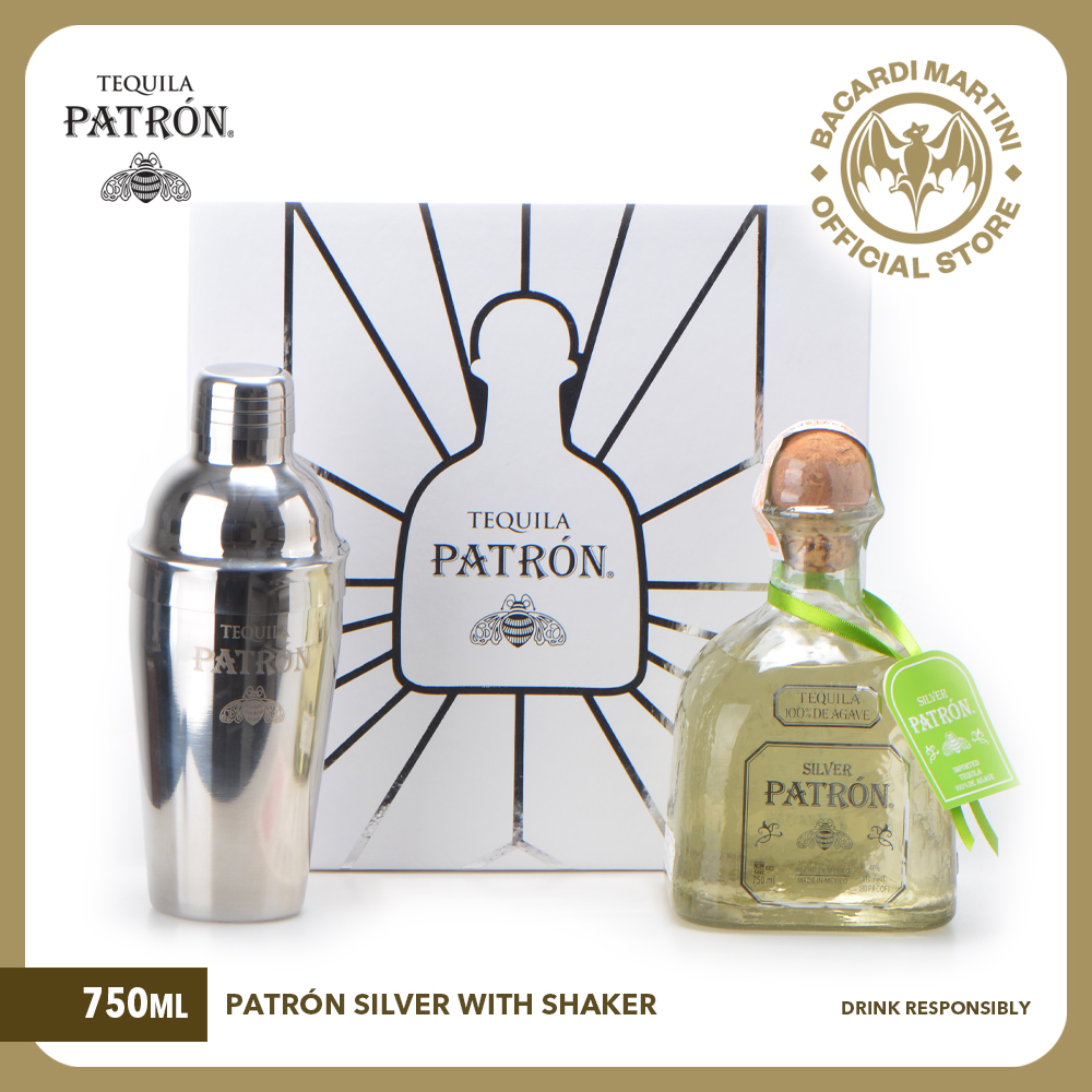 Patron Silver with Shaker | Lazada PH