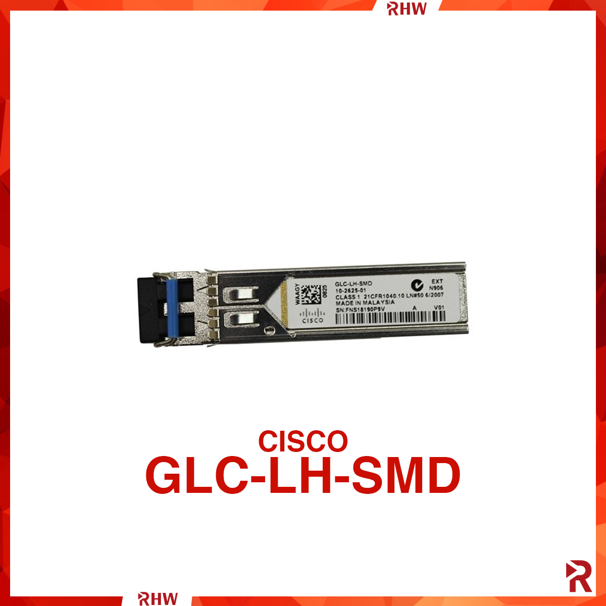 Cisco GLC-LH-SMD SFP Module (mini-GBIC) Transceiver Plug-in Module ...
