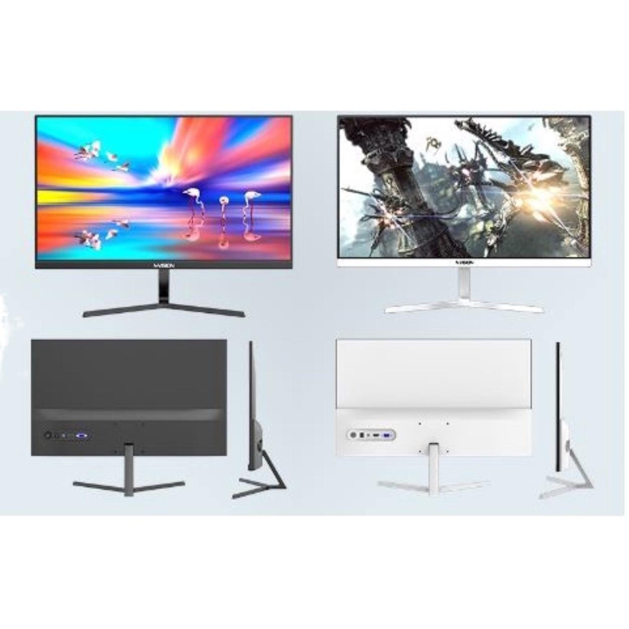 IPS Monitor 27/24/22 Inch LED Monitors HDMI VGA 27 curved monitor ...