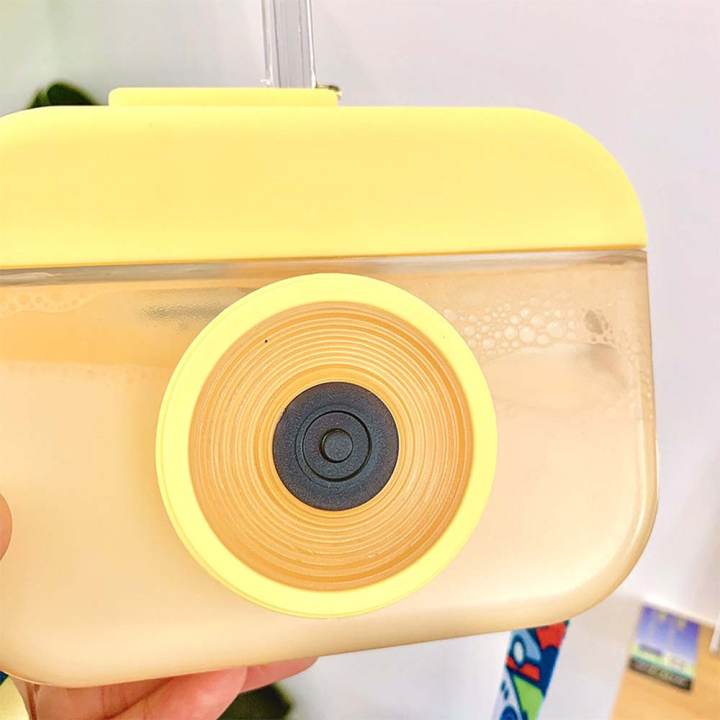 BABY 400ml Portable Baby Anti Fall Cartoon Children Camera Kettle Kids ...