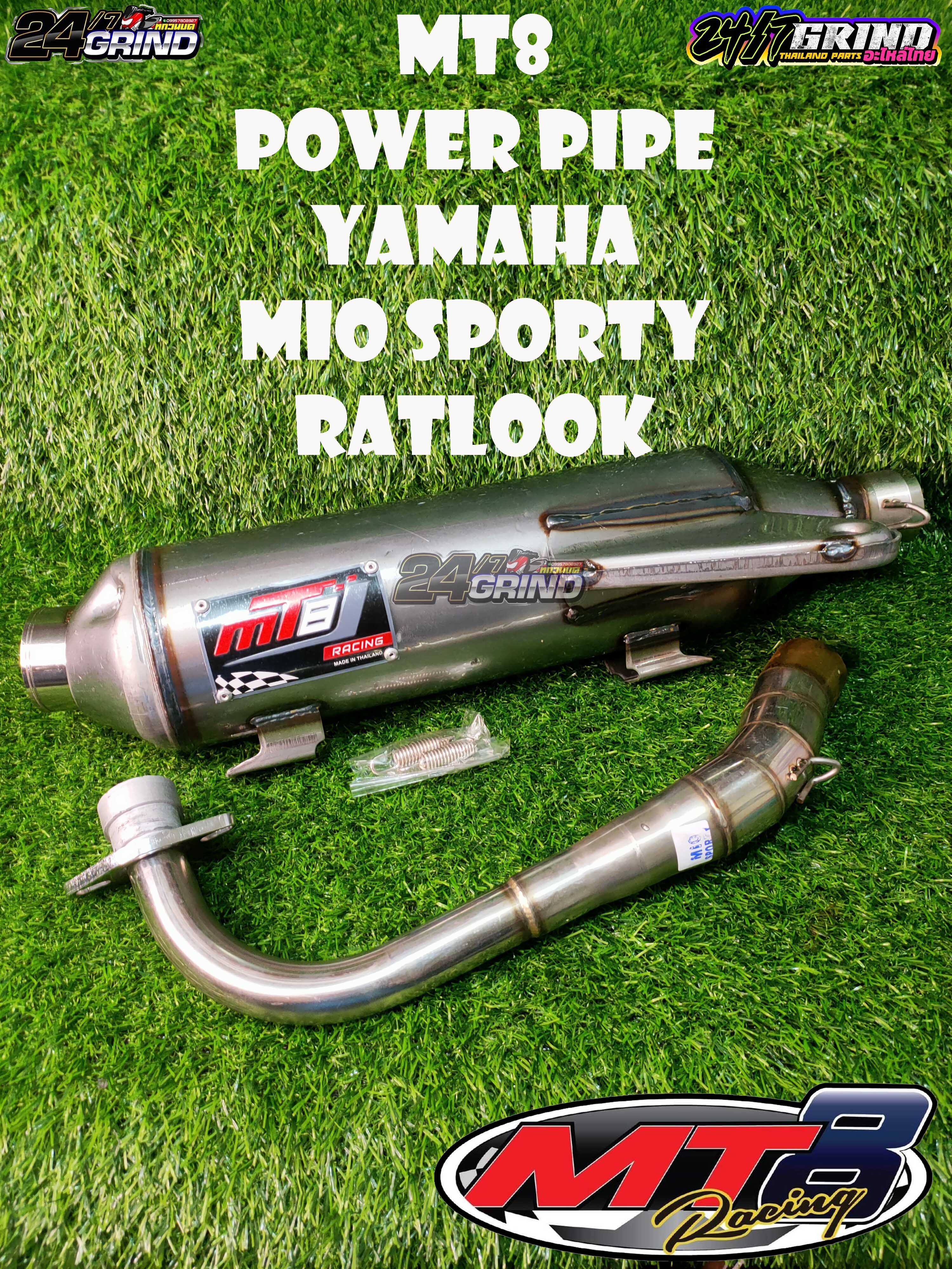 MT8 POWER PIPE YAMAHA MIO SPORTY RATLOOK THAILAND MADE | Lazada PH