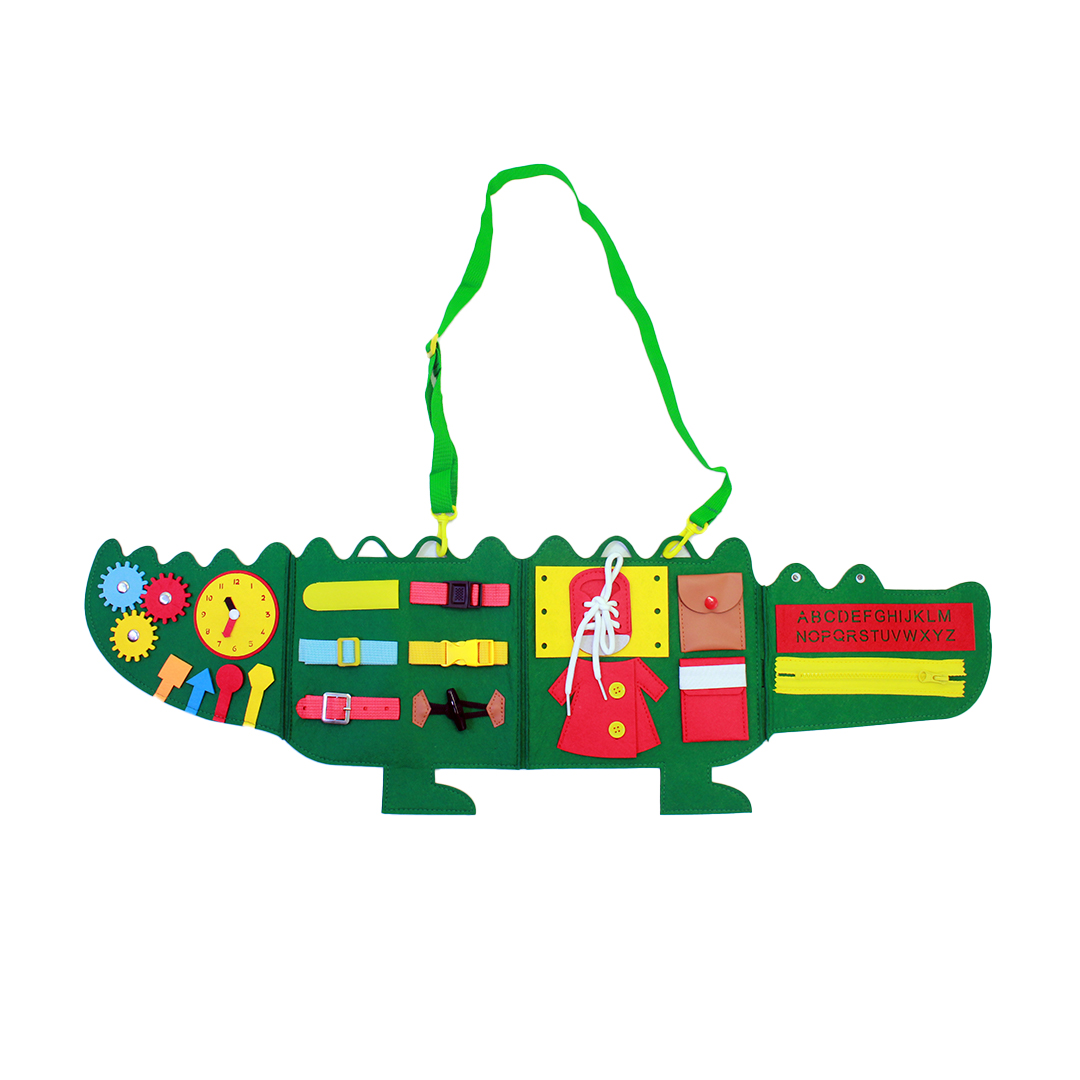 Allie - Alligator Pocket Edition Busy Board | Lazada PH