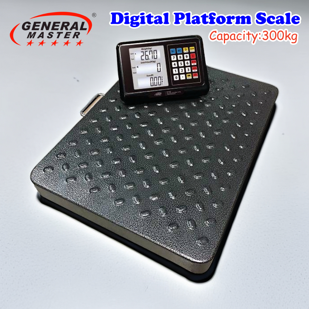 General Master 300kg Digital Scale Platform Scale with Wireless Display ...