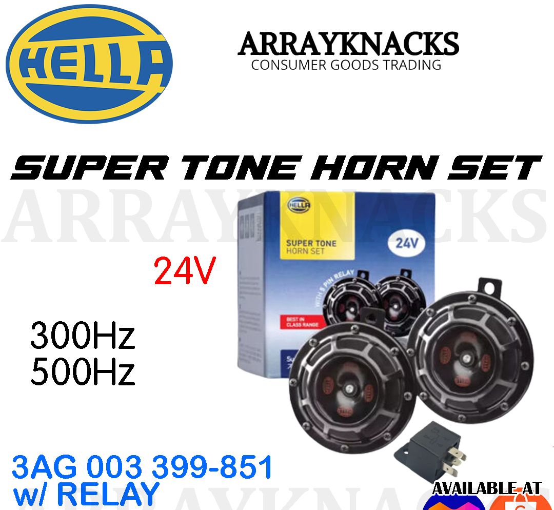 HELLA - SUPERTONE HORN SET | Lazada PH