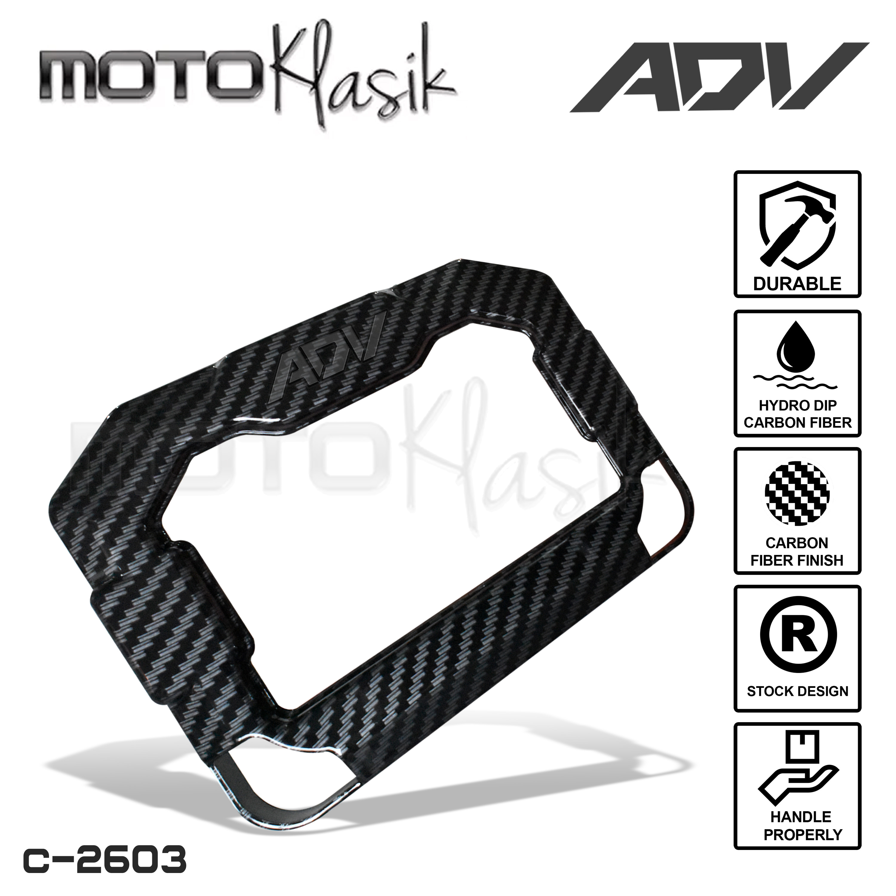 ADV 150 SPEEDOMETER GAUGE PANEL COVER C-2603 FOR HONDA ADV 150 ...