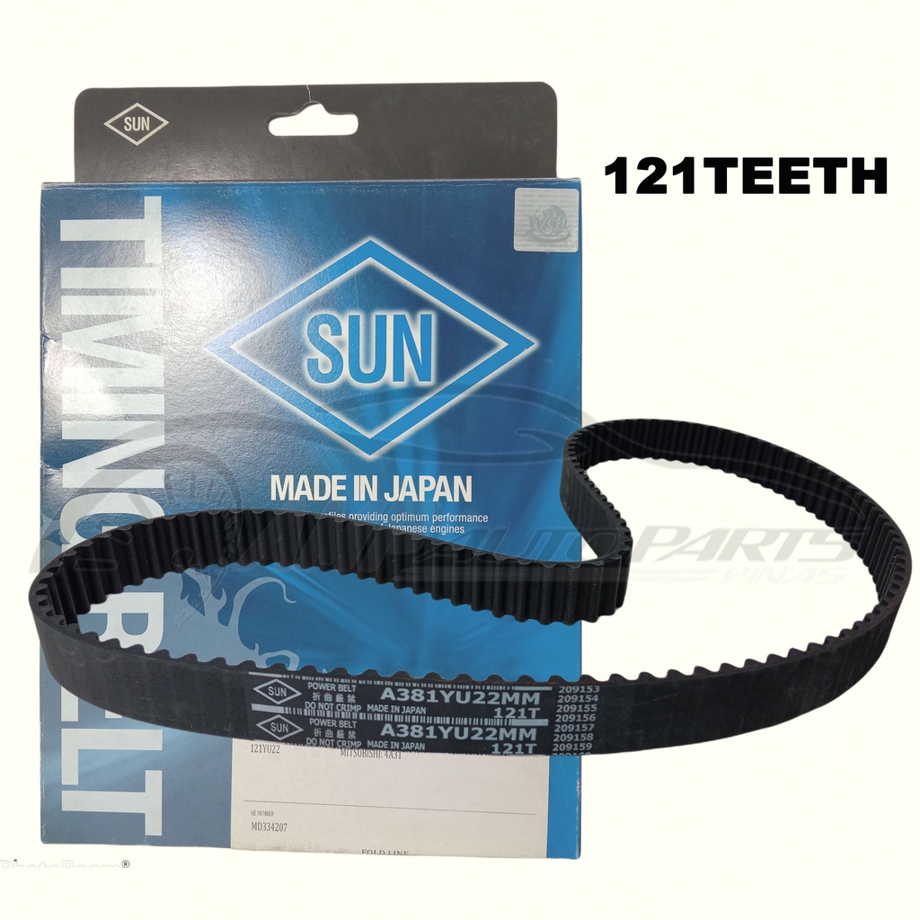 Timing Belt For Mitsubishi Pajero Jr. Junior 1.1 engine 121 Teeth 4A31 ...