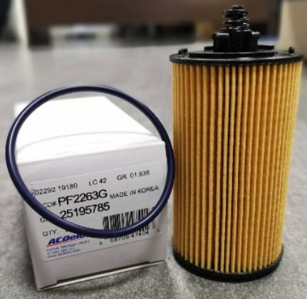ACDelco Oil Filter for Chevrolet Trax PN# PF2263G | Lazada PH