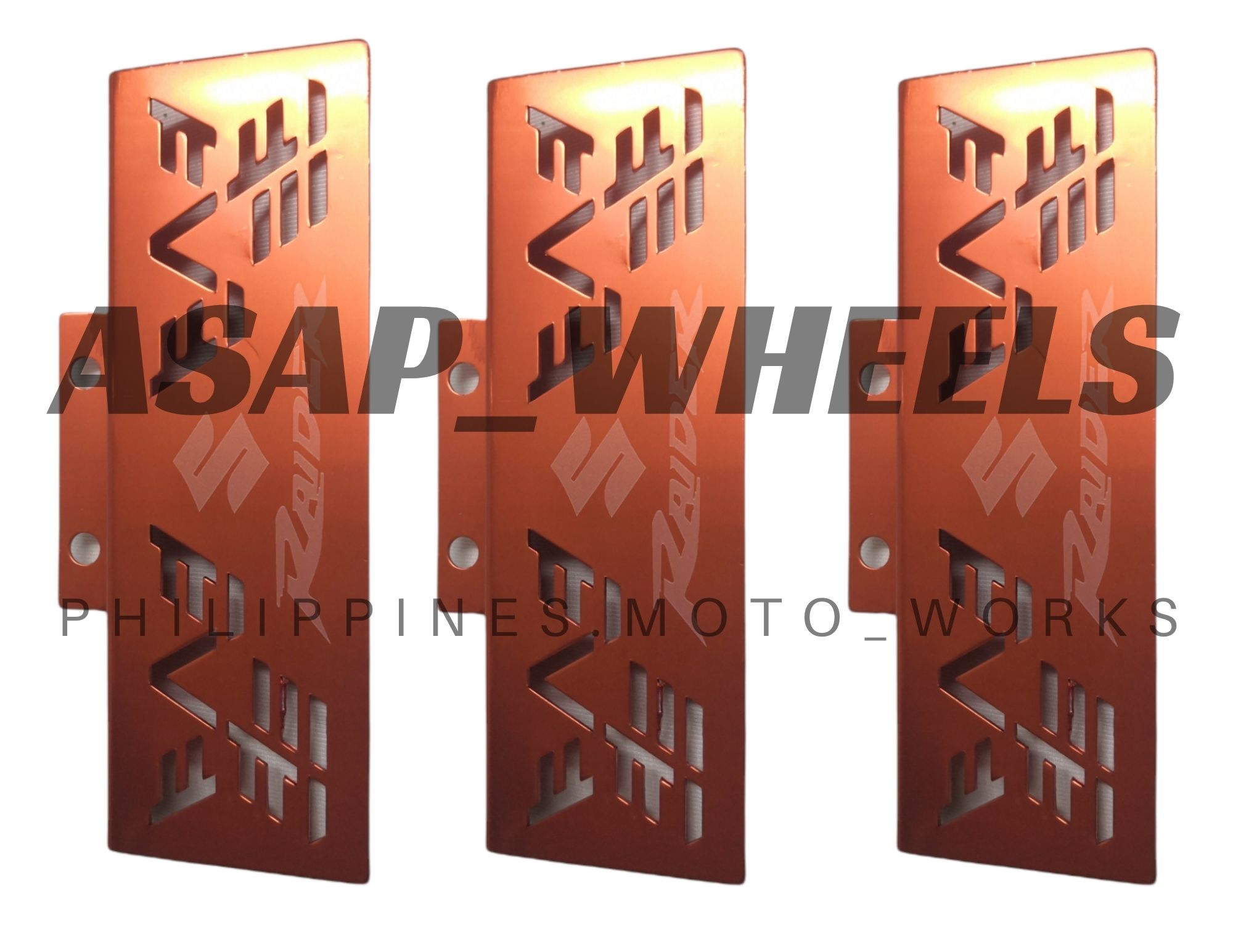 RADIATOR COVER FOR RAIDER 150 CARB TYPE ORANGE COLOR | Lazada PH