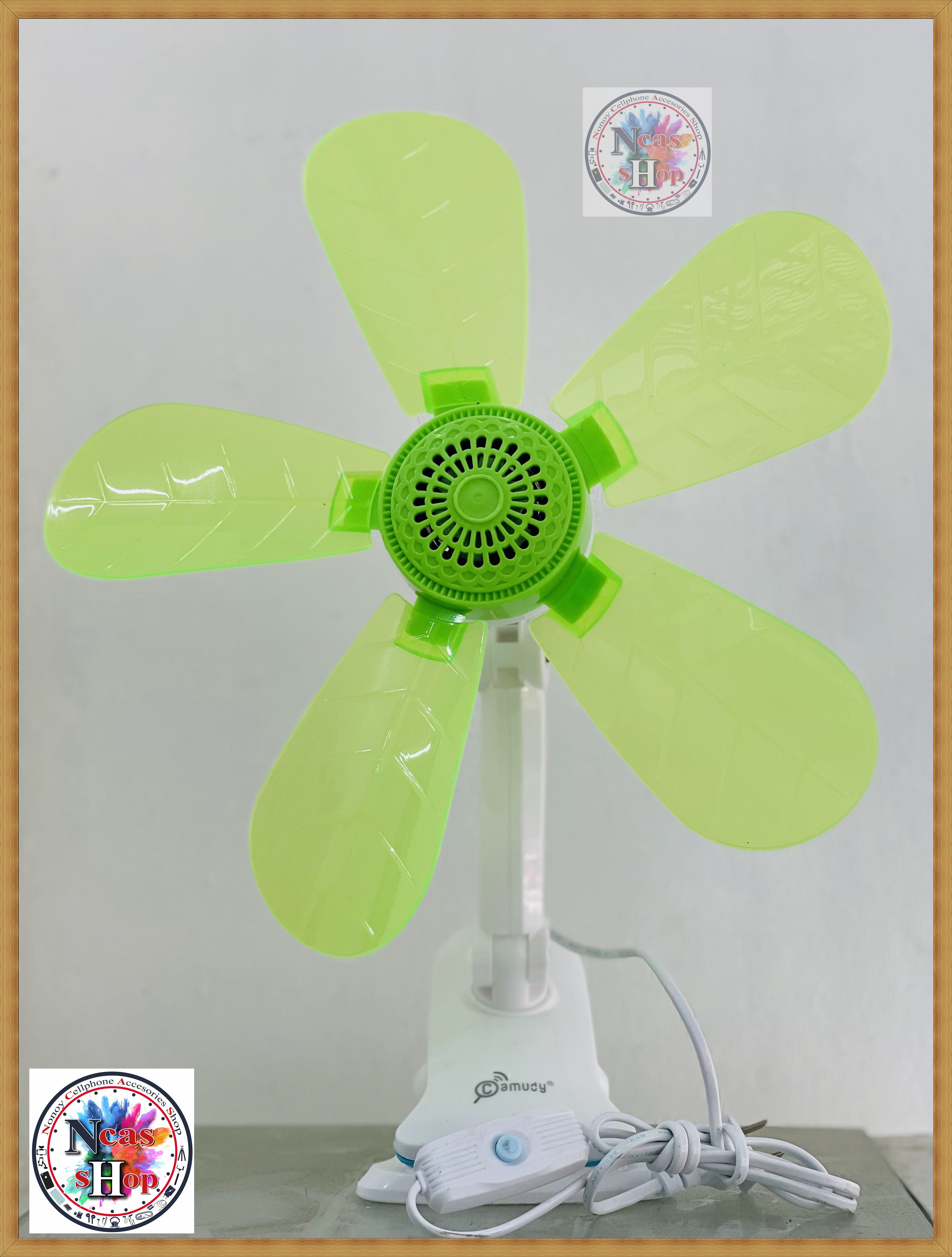 NCA$H 4/5 blades Clip Fan/Stand Fan Anti-Heat Portable Clip Electric ...