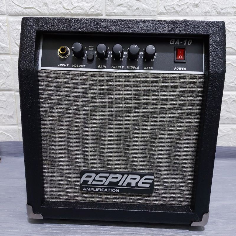 Premium Quality Sound ASPIRE Guitar Amplifier 10w | Lazada PH
