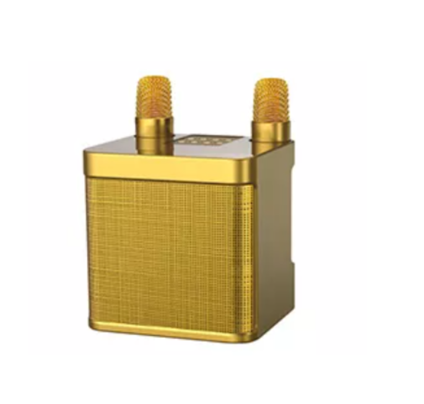 KST-203 Wireless Bluetooth Dual Microphone Karaoke Speaker 3D Stereo ...