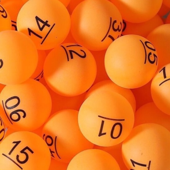 Digital ball 01-100 / 01-200number ball with word lottery ball touch ...