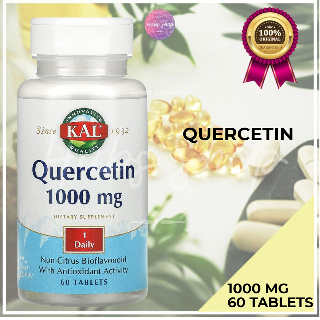 ON HAND!QUERCETIN KAL 1000 mg 60 Tablets | Lazada PH
