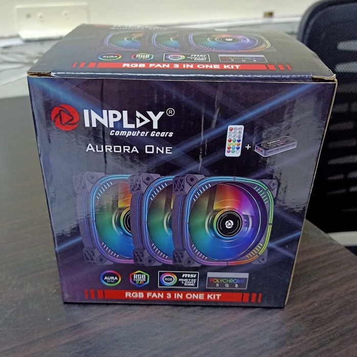 INPLAY AURORA TOWER RGB FAN ARGB KIT 120MM Cooling fan 3 IN ONE KIT ...