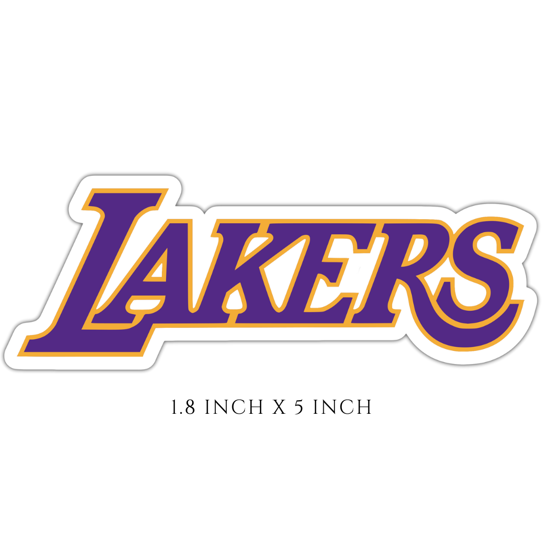 LOS ANGELES LAKERS LOGO STICKER VINYL WATERPROOF | Lazada PH