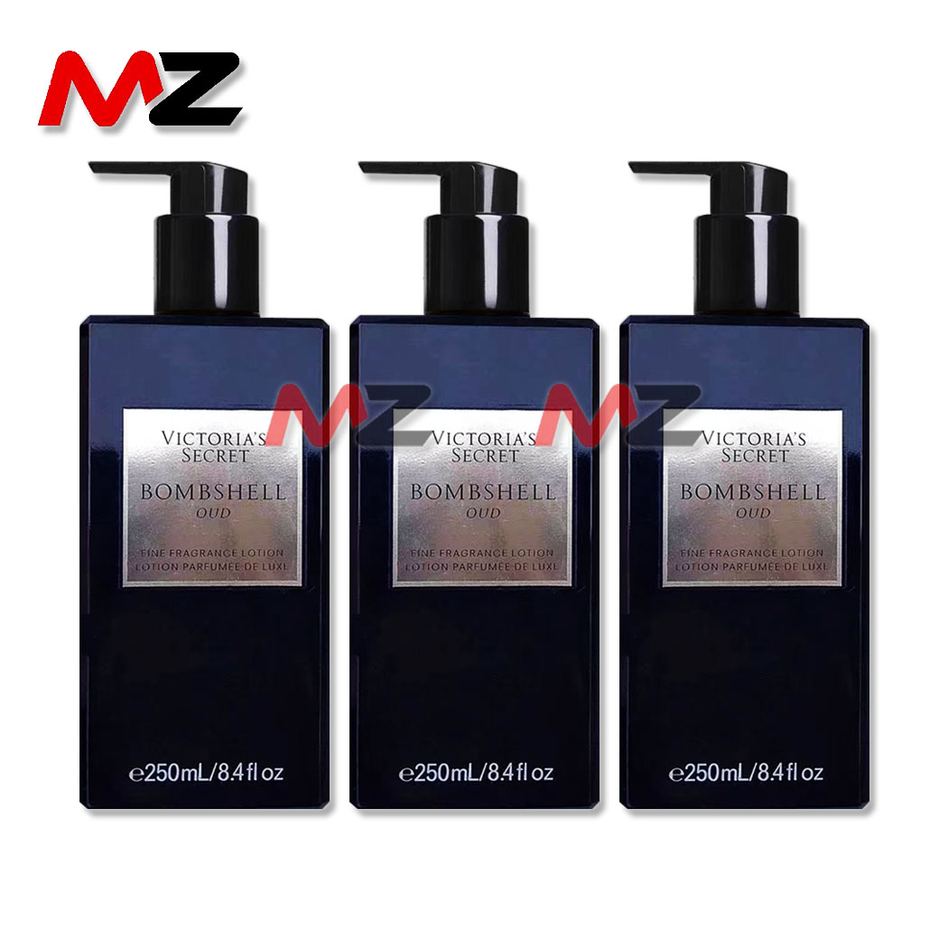 ( SET OF 3 ) Victoria's Secret Bombshell OUD Fine Fragrance Lotion 8.4 ...