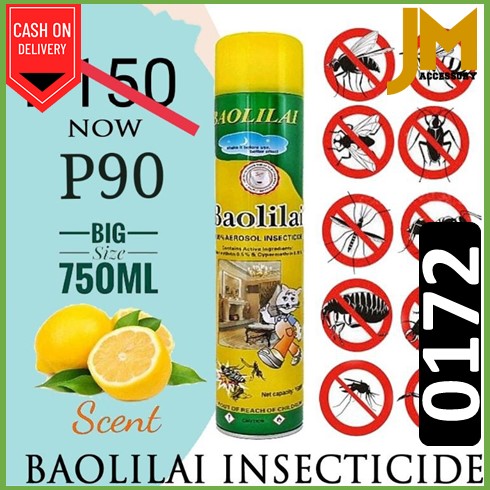 JM A-0172 | BaoliLai Aerosol Insecticide Spray Insects Spray 750ml ...